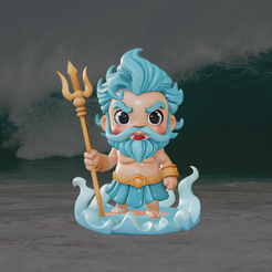 Gods of Olympus Chibi・4 3D Models & STL Files to Download・Cults