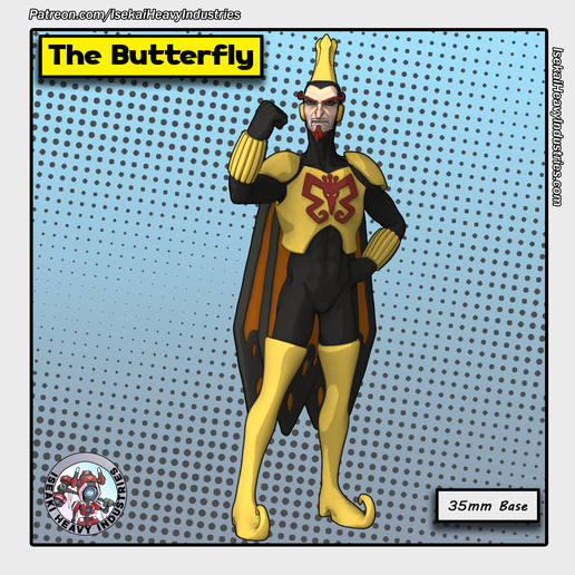 🦋 The Butterfly・ 3D File for ・Cults