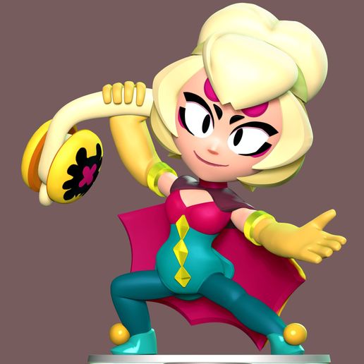 🌃 Charlie - Brawl Stars・ 3D File for 3D printing・Cults