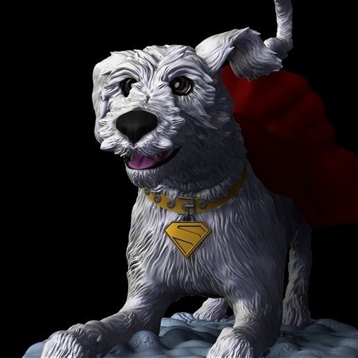 🦸‍♂️ Krypto superman legacy 2025・ OBJ File for 3D printing・Cults