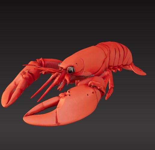 🦞 lobster・ STL File for 3D printing・Cults