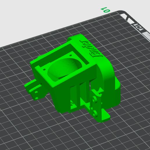 🖨️ Fan Duct Ender 3 + Logo・ STL File for 3D printing・Cults