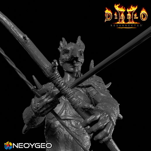 🩸 BLOOD RAVEN - DIABLO 2・ STL File for 3D printing・Cults