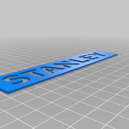 Free STL file Stanley Logo stencil 🖼️ ・Model to download and 3D print・Cults