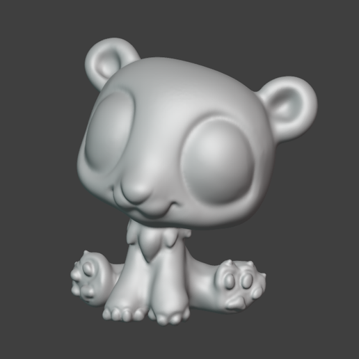 🐻 LPS Littlest Pet Shop Polar bear #647・ STL File for 3D printing・Cults