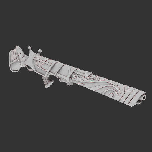 Archivo STL Prestige Arcane Commander Caitlyn Rifle - League of legends ...