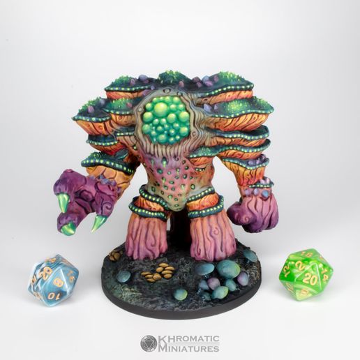 👹 Yestabrod myconid leader (supported)・Archivo 3D para ・Cults