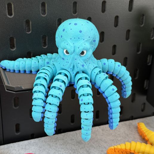 🐙 Articulated Octopus・Free 3D File for 3D printing・Cults