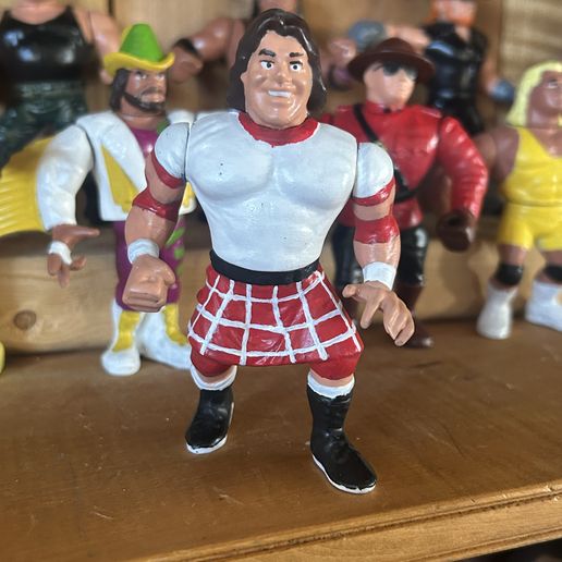 3D printing wwf roddy piper the piper wwf habro series 2 wwe wcw・Cults