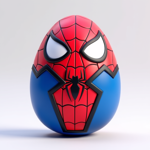 🕷️ Easter Spider Egg・ STL File for 3D printing・Cults