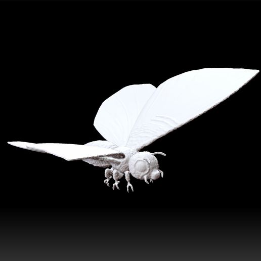 STL file Mothra - kaiju 🐠 ・3D print model to download・Cults