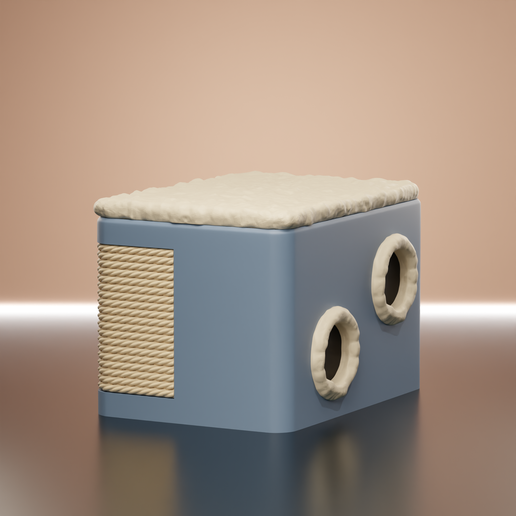 🐱 MTG Cat DECK BOX COMPATIBLE WITH COMMANDER DECKS: Cat Hideout #063 ...