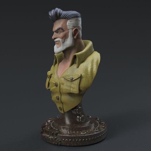 STL file Creature Commandos: Rick Flag Sr. 👹 (OBJ and 3MF)・3D print ...