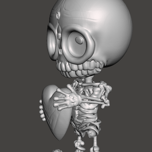 🤏 c47 small skeleton・ STL File for 3D printing・Cults