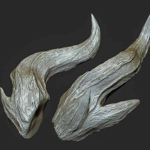 👹 23 Creature Monster Demon Horns VOL 2・ 3D File for 3D printing・Cults