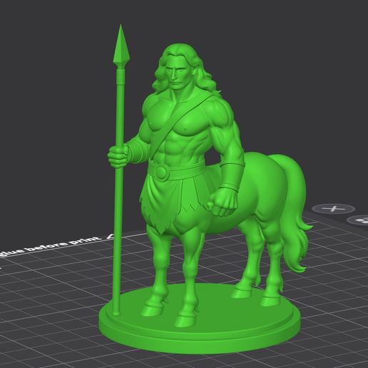 🎨 Centaur・Free STL File for 3D printing・Cults