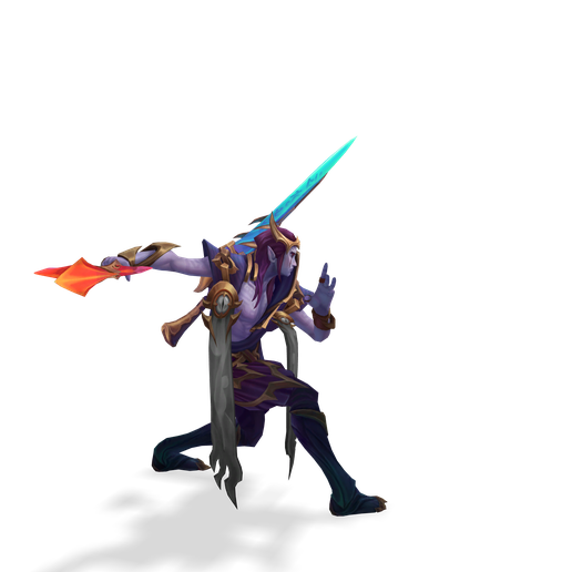 Archivo STL Nightbringer Aphelios League of Legends 3D print model 🧸 ...