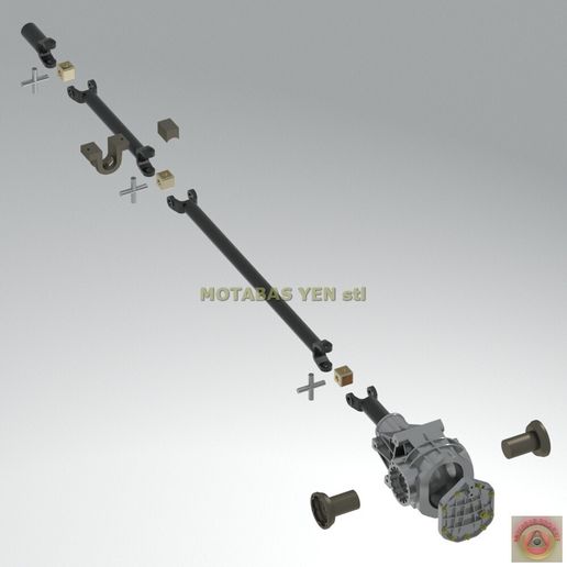 🚙 DIFFERENTIAL FOR FORD RS COSWORTH 2X4 SYSTEM - DIFFERENTIAL・ STL File ...