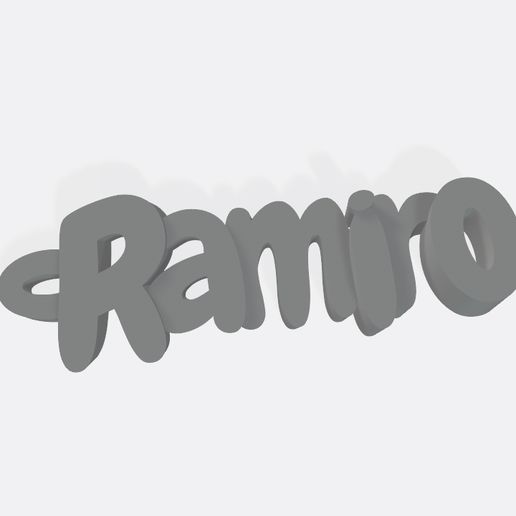 🗝️ llaveros nombres ramiro name keychain・Archivo STL para Impresión 3D ...