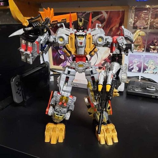 🤖 Transformers PotP Volcanicus blaster・Free STL File for ・Cults