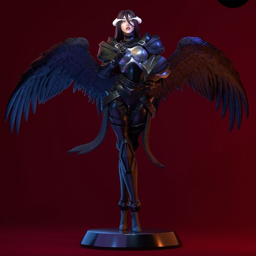 ♀️ Albedo OVERLORD CHARACTER BY ESM・ 3D File for 3D printing・Cults