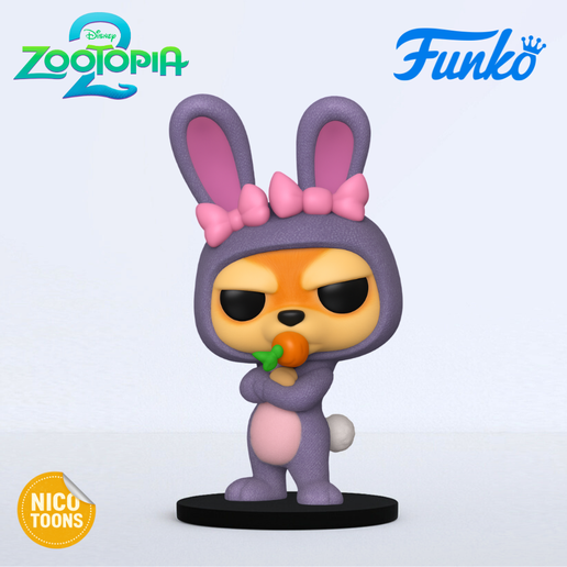 🐉 Finnick Funko - Zootopie 2・Fichier STL pour Impression 3D・Cults