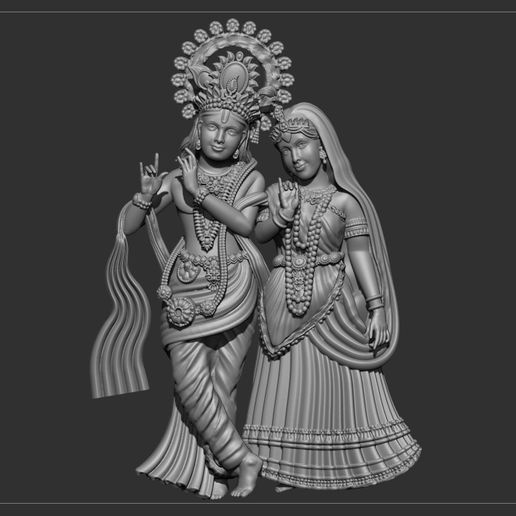 radha krishna 3d