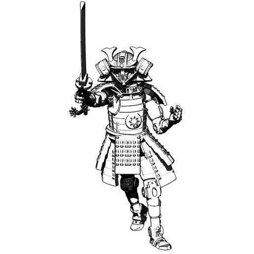 STL file Robo Samurai 🗡️ ・3D print design to download・Cults