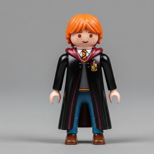 🎨 Ron Weasly Harry Potter PLAYMOBIL・ STL File for 3D printing・Cults