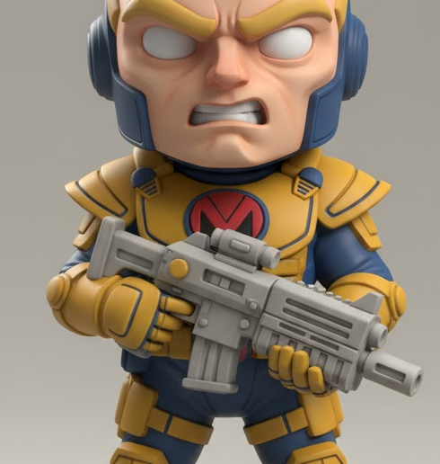 🔫 Weapon X - Maverick - MCP・ STL File for 3D printing・Cults
