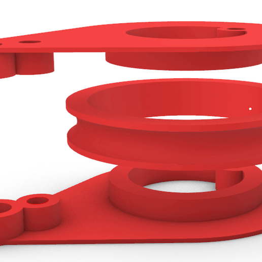 🧑‍🔧 Pulley・ STL File for ・Cults