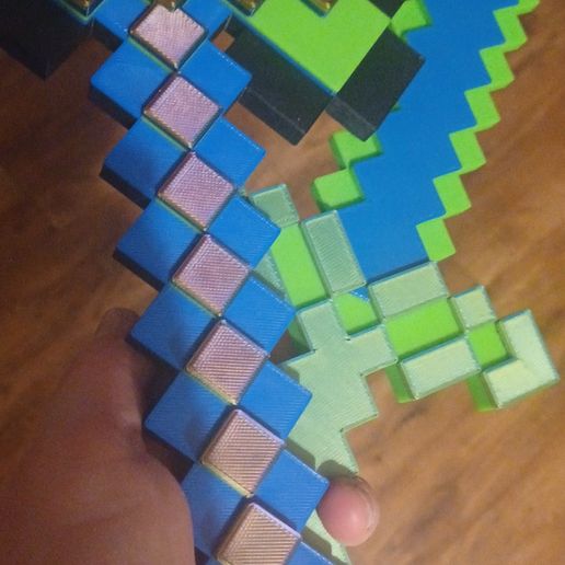 🪓 Minecraft tool pretend / Axe/ Keychain / cake Topper / Party Decor ...