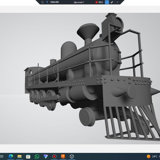 🚆 Train・ STL File for 3D printing・Cults