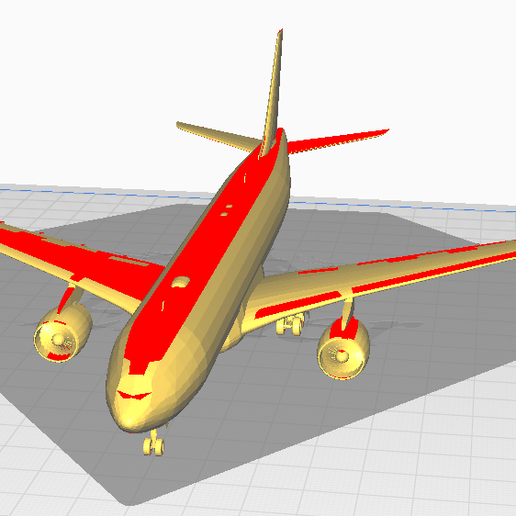 ️ AIRBUS A330-200・ STL File for ・Cults