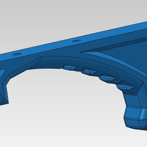 🔫 FOREGRIP V1 MLOK COMPATIBLE・ STL File for 3D printing・Cults