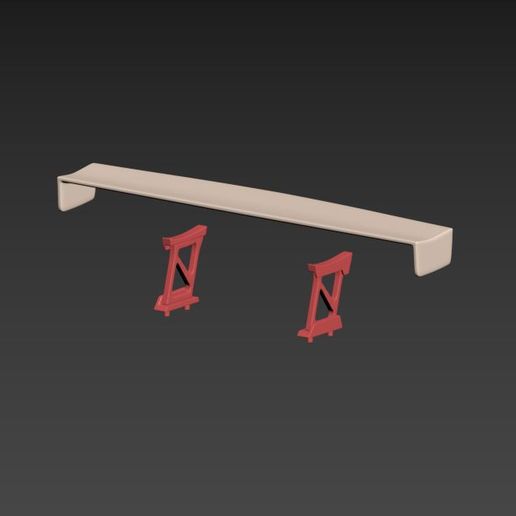 👽 GT-Wing・Free OBJ File for ・Cults