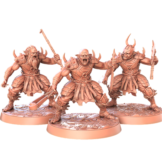 💂 Orc Camp Guard A・ STL File for 3D printing・Cults