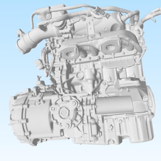 STL file VW Audi R32 R30 R31 VR6 Engine 3D Scan 🚗 ・3D printable model ...