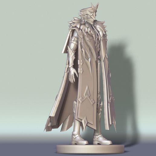 🎲 capitano - genshin impact STL 3D PRINT・ 3D File for 3D printing・Cults