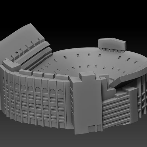 🐅 Tiger Stadium (Louisiana)・ STL File for 3D printing・Cults
