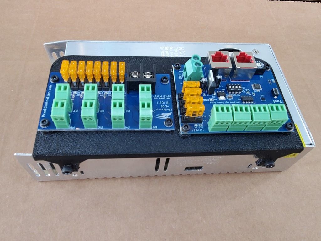 Free STL file Falcon F8 Distro & Smart Receiver PSU Mount・3D printer model to download・Cults