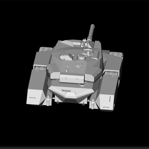 STL file Battle Tank - 3D Print Armored Vehicle - Military Tank ...