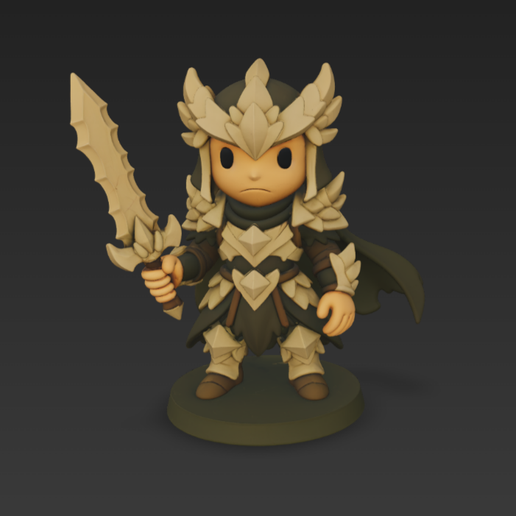 ♂️ Male Beast Hunter RPG・ STL File for 3D printing・Cults