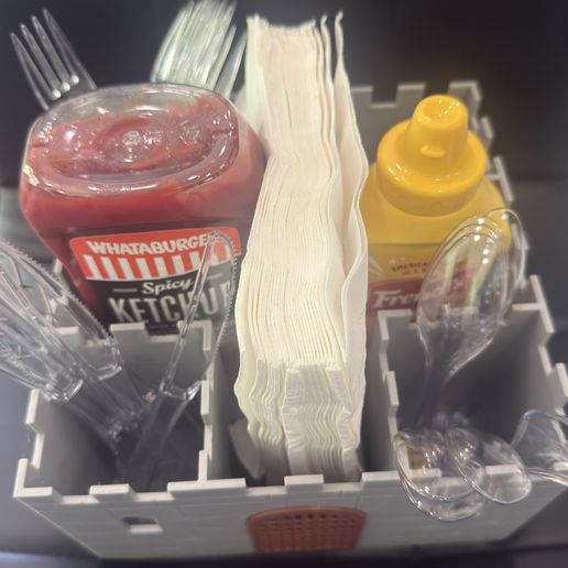 🏰 Castle Silverware Caddy・ STL File for 3D printing・Cults