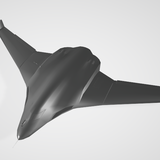 🪢 Tupolev PAK DA・ OBJ File for 3D printing・Cults