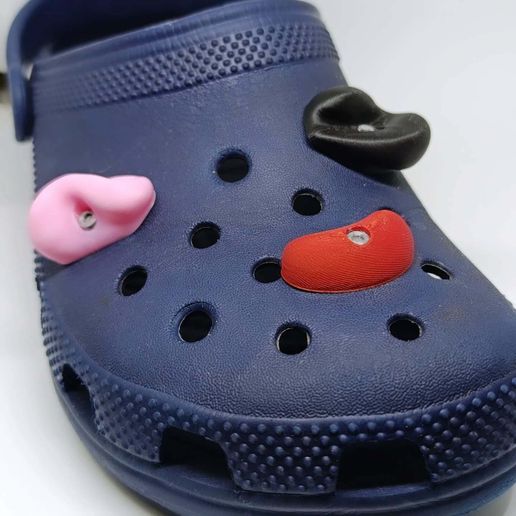 🧗 Pins for Crocs with sport climbing theme・ STL File for 3D printing・Cults