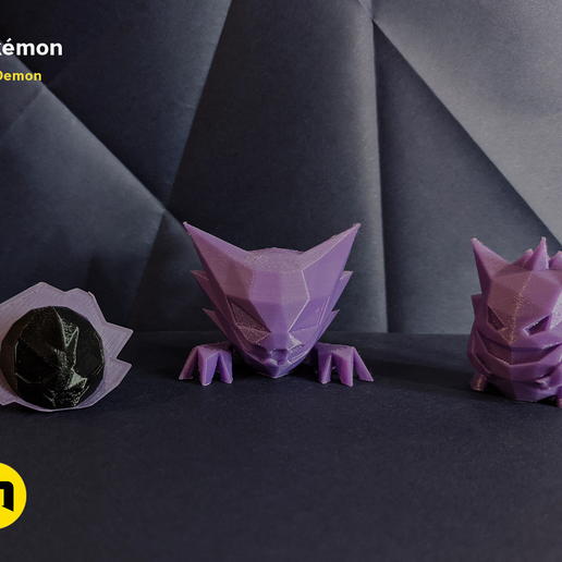 🐉 Low Poly Pokemon Collection Generation 1・ 3D File for 3D printing・Cults