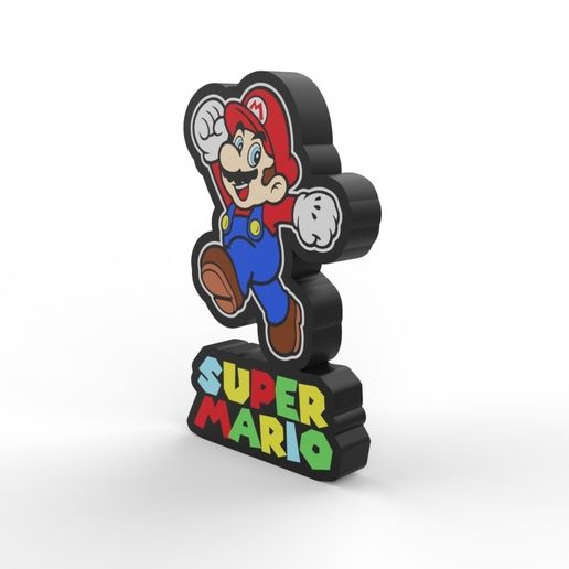 STL file Super Mario Bros Luminária - Led Lamp 🔦 ・3D printable model to ...