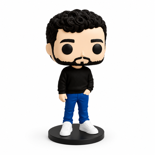 👾 Funko Personalizado・ STL File for 3D printing・Cults