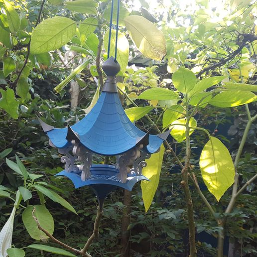 🕍 Air Temple Bird Feeder・ 3D File for ・Cults